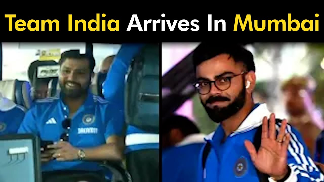 IND vs SL: Team India Arrives In Mumbai Ahead Of Match Against Sri ...