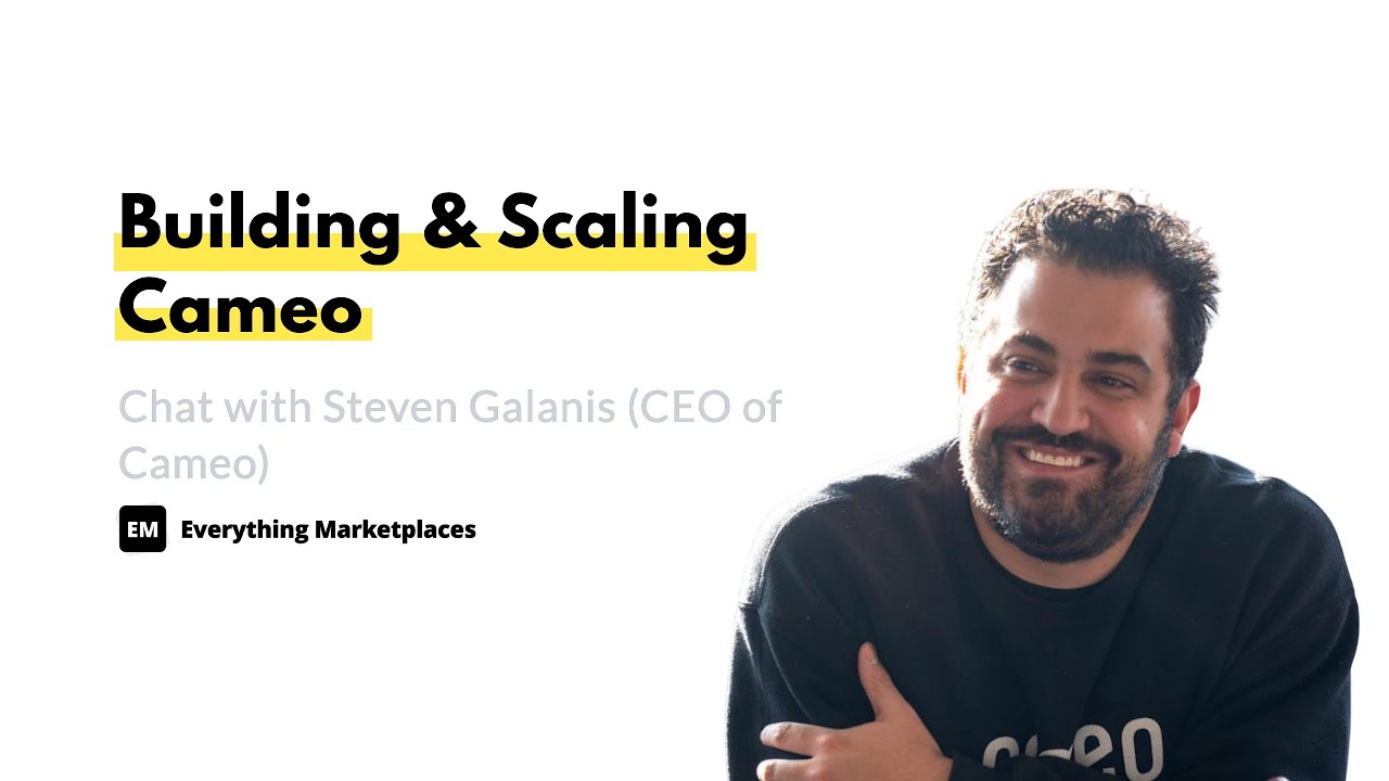 EM Group Chat #053: Building & Scaling Cameo With Steve Galanis, Co ...