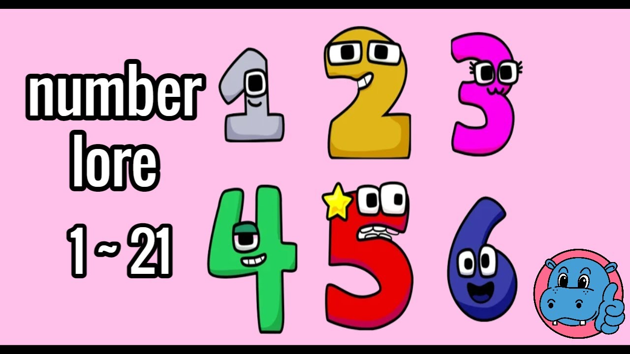 one~twenty one (1~21)number lore. Let's have fun learning numbers - YouTube