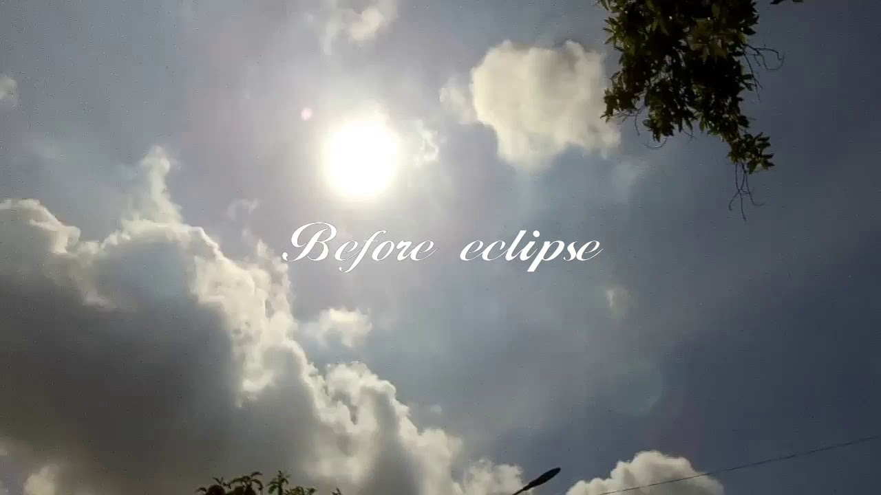 The sun before the eclipse by Stone Ice - YouTube