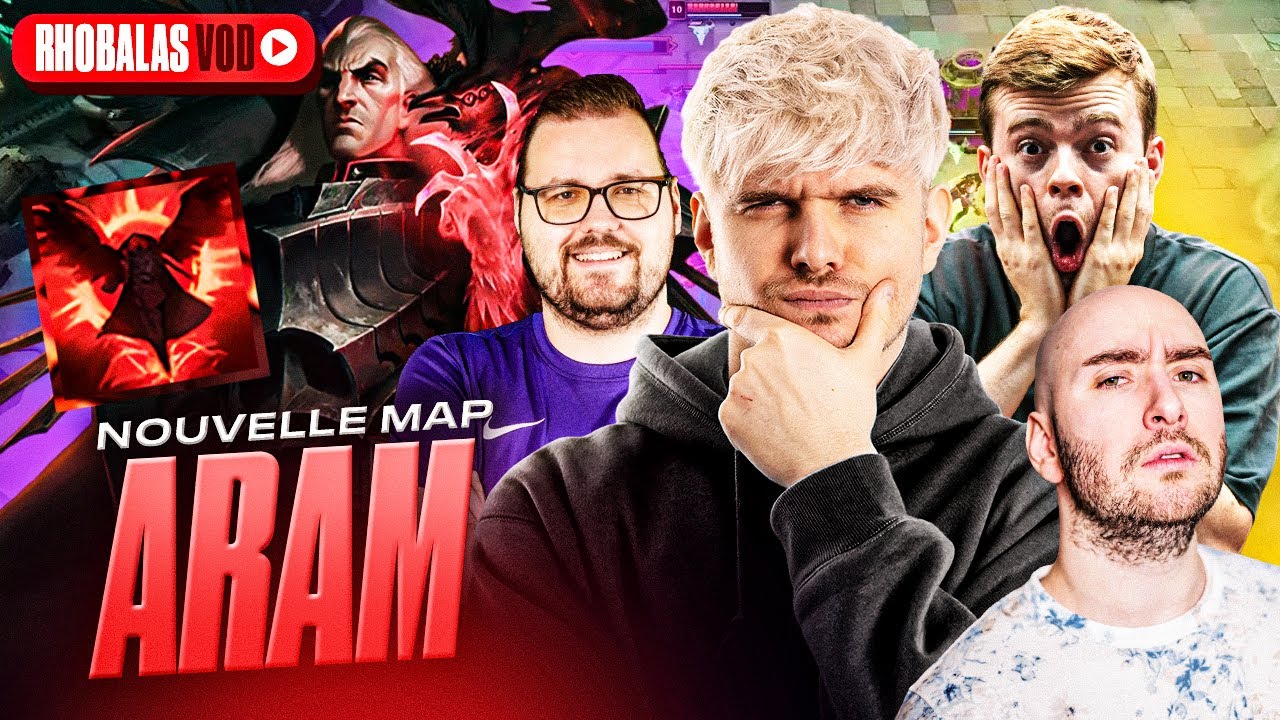 ON TESTE LA NOUVELLE MAP ARAM ET LE REWORK DE SWAIN - YouTube