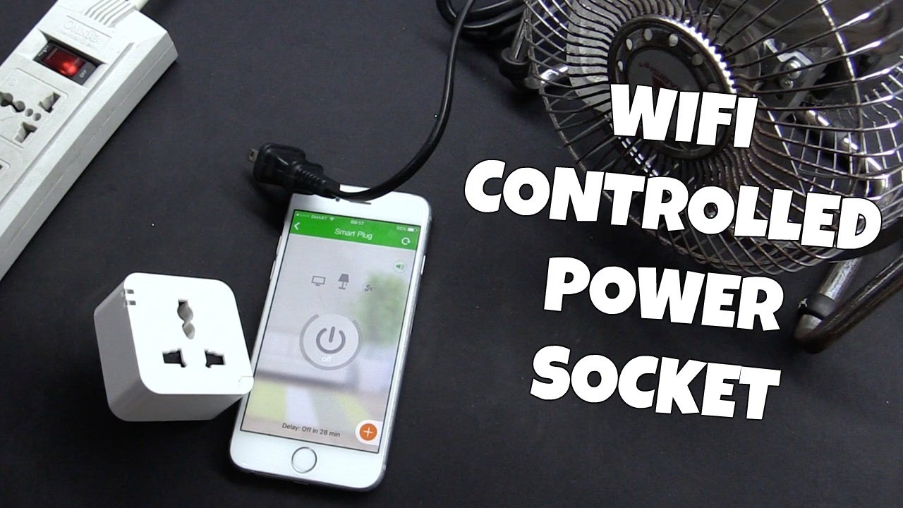 Wifi Controlled Power Socket - YouTube