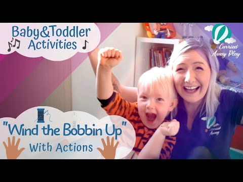 Wind The Bobbin Up🧵 | Songs with Actions - YouTube