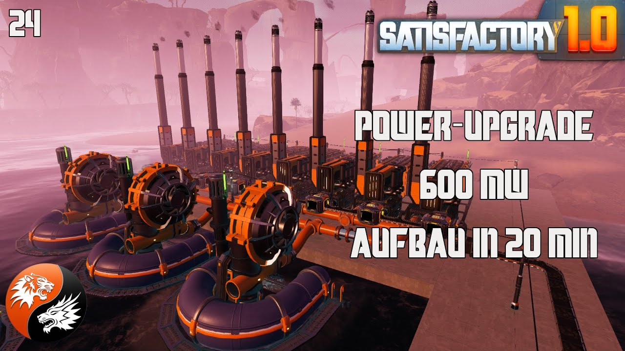 600MW Power Upgrade mit Kohle 20min Aufbau! - Build Tips - Power Guide ...