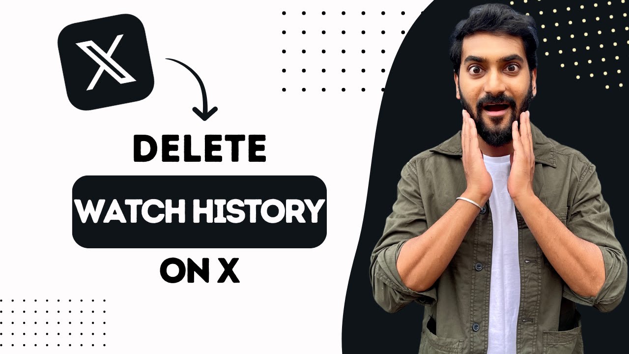 How to Delete Watch History on X (Best Method) - YouTube