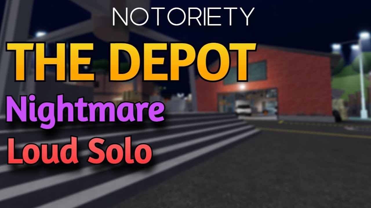 Notoriety | The Depot Nightmare Loud Solo - YouTube