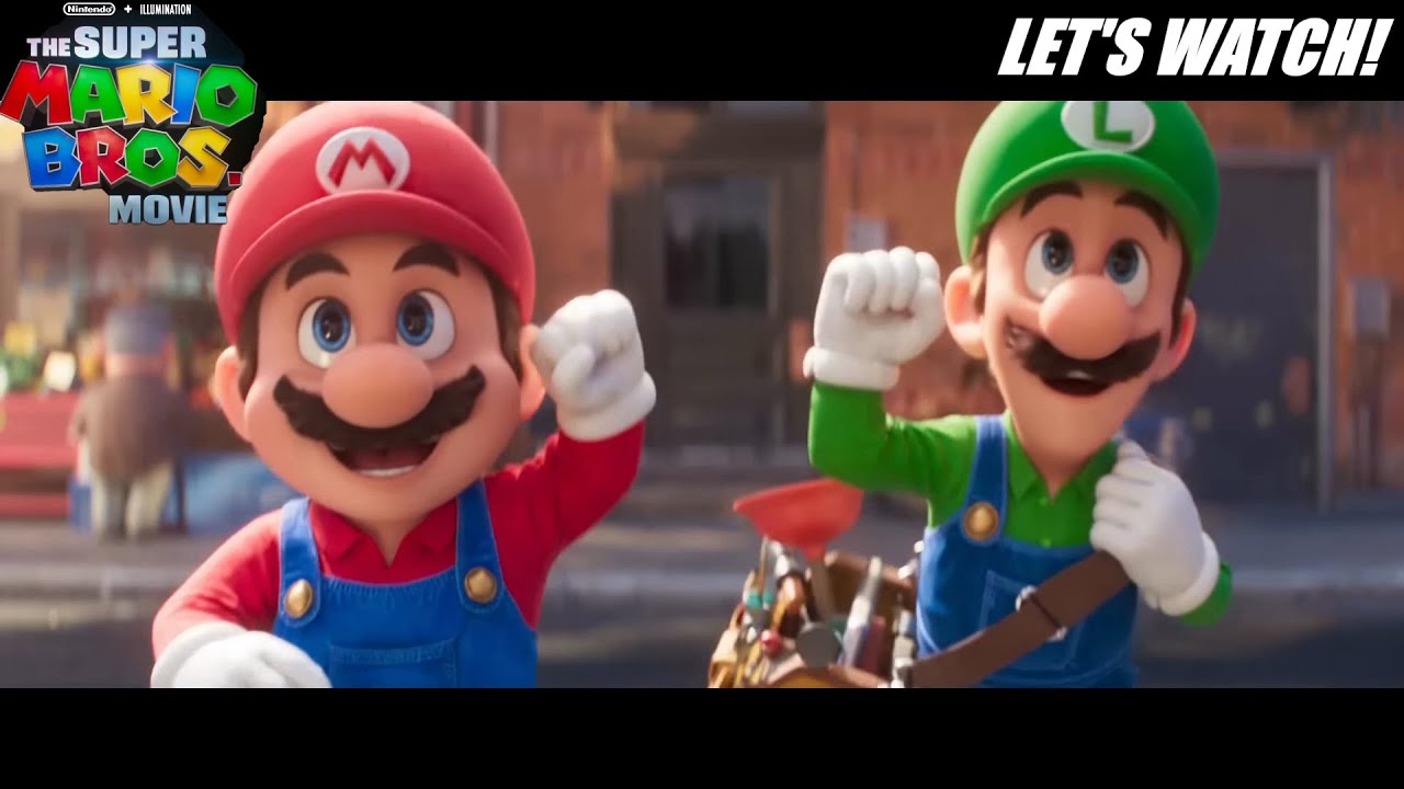 SUPER MARO BROS MOVIE-OFFICIAL TRAILER-LET'S WATCH/TALK - YouTube