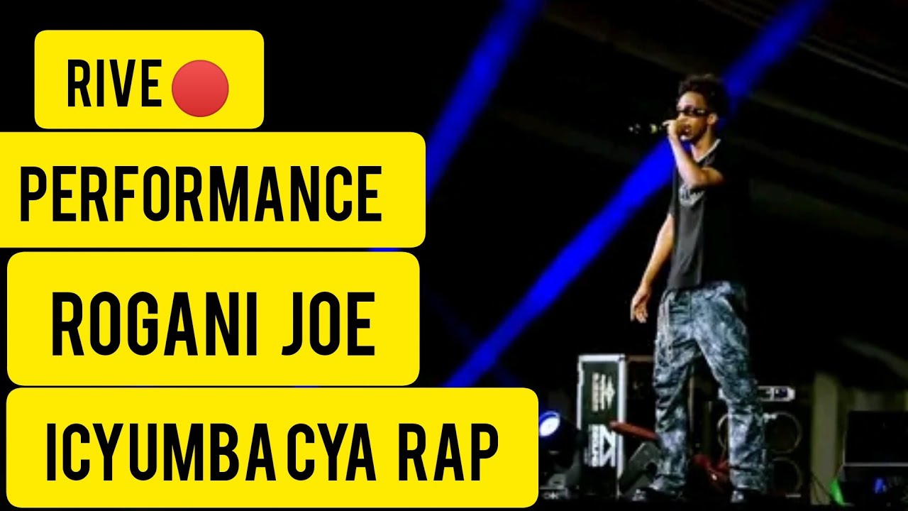 Rive 🔴 Performance Rogani joe icyumba cya rap - YouTube