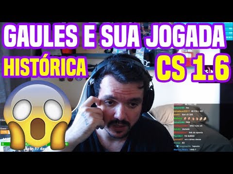 Gaules e sua jogada de melhor Jogador e Capitão brasileiro CS 1.6 - YouTube