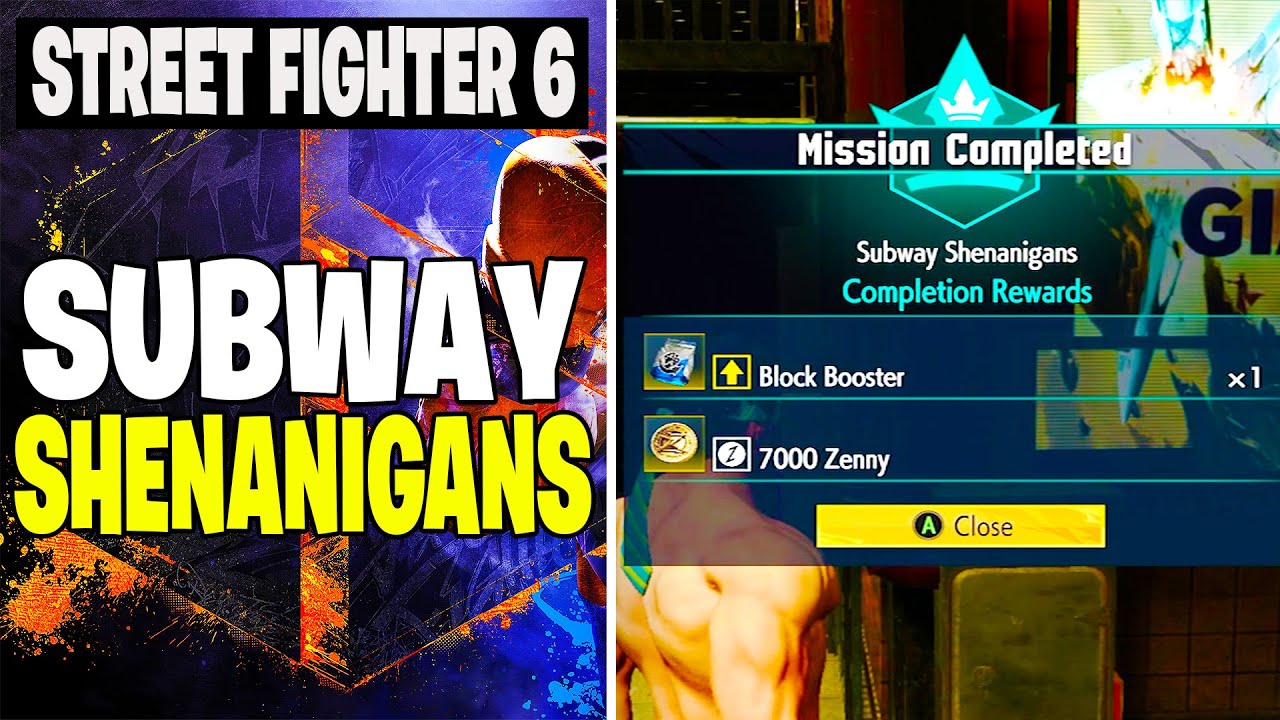 Street Fighter 6 How to Complete Subway Shenanigans - YouTube