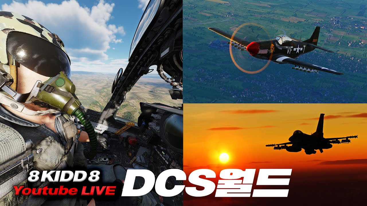 DCS🦅불금! 전투기 게임 생방송🦅QHD 60FPS | HEVC 18Mbps - YouTube