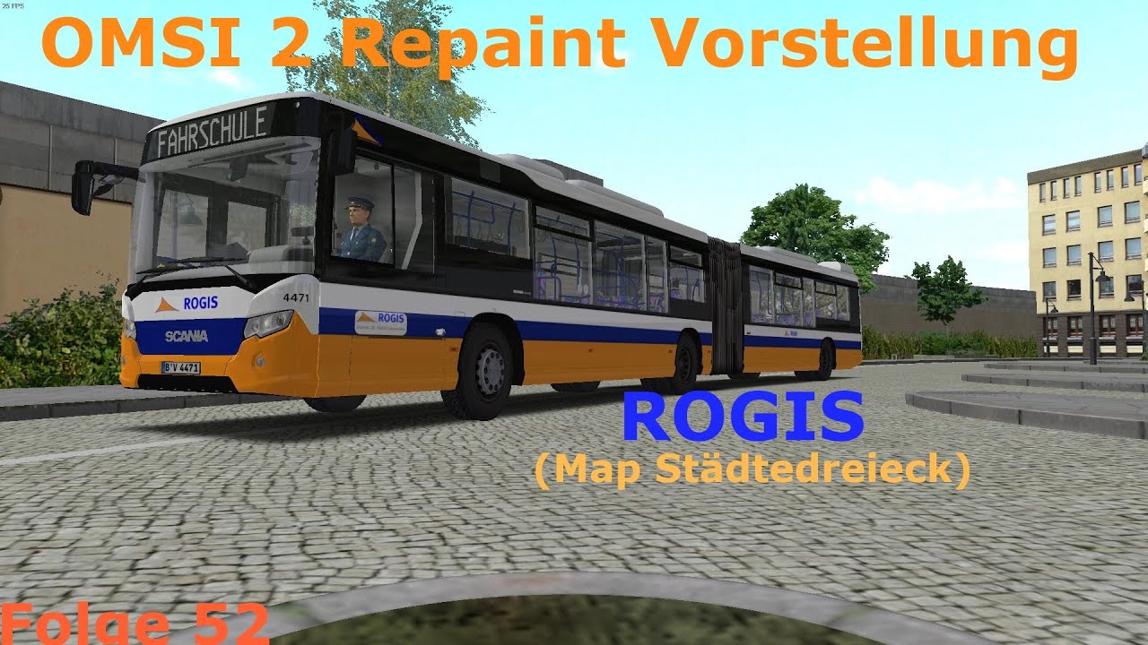 OMSI 2 Repaint Vorstellung - ROGIS (Map Städtedreieck) / Folge 52 - YouTube