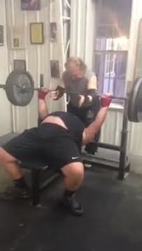 Rickey Dale Crain coached me to a new bench PR 11 years ago! - YouTube