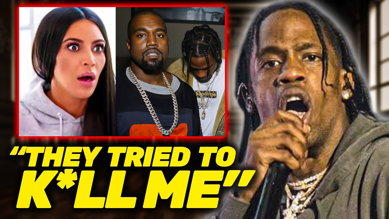 Kim Kardashian PANICS as Travis Scott Shares How Kanye West Saved Him ...