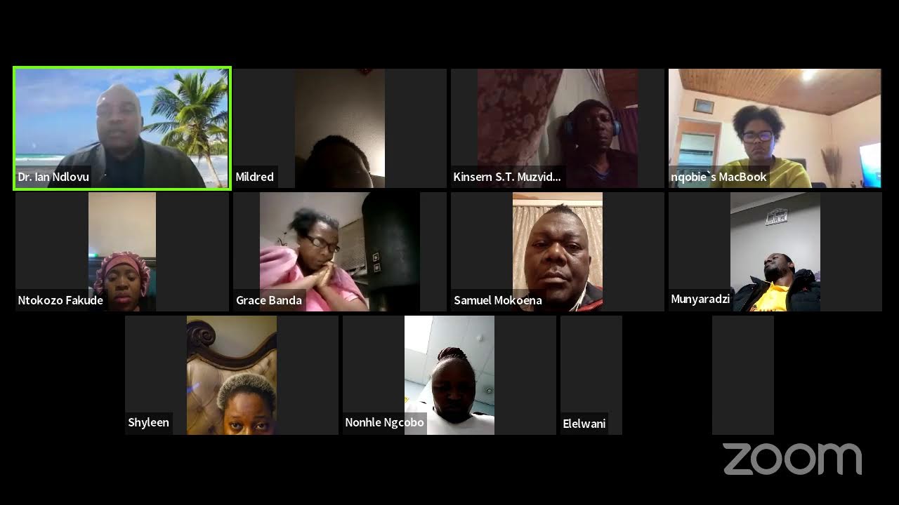 South Africa Zoom Service with Dr. Ian Ndovu | 21 May 2024 - YouTube