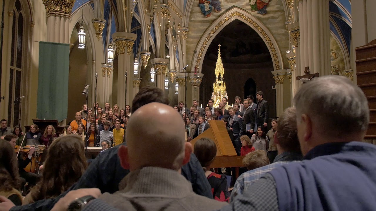 Notre Dame Our Mother Notre Dame Folk Choir Youtube