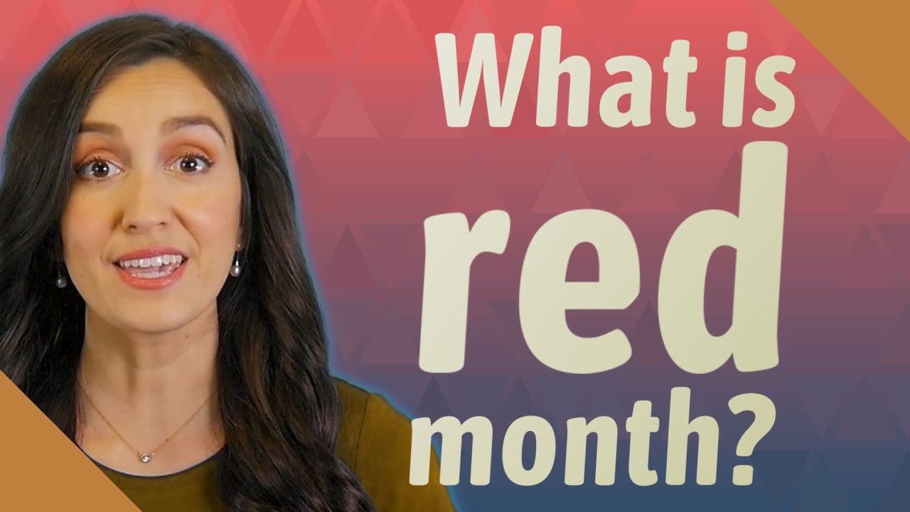 What is red month? - YouTube