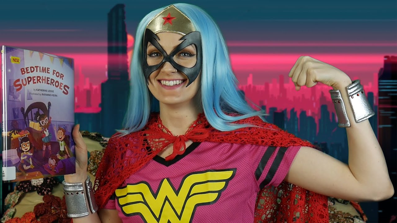 Storytime with Miss Morgan - Bedtime for Superheroes - YouTube