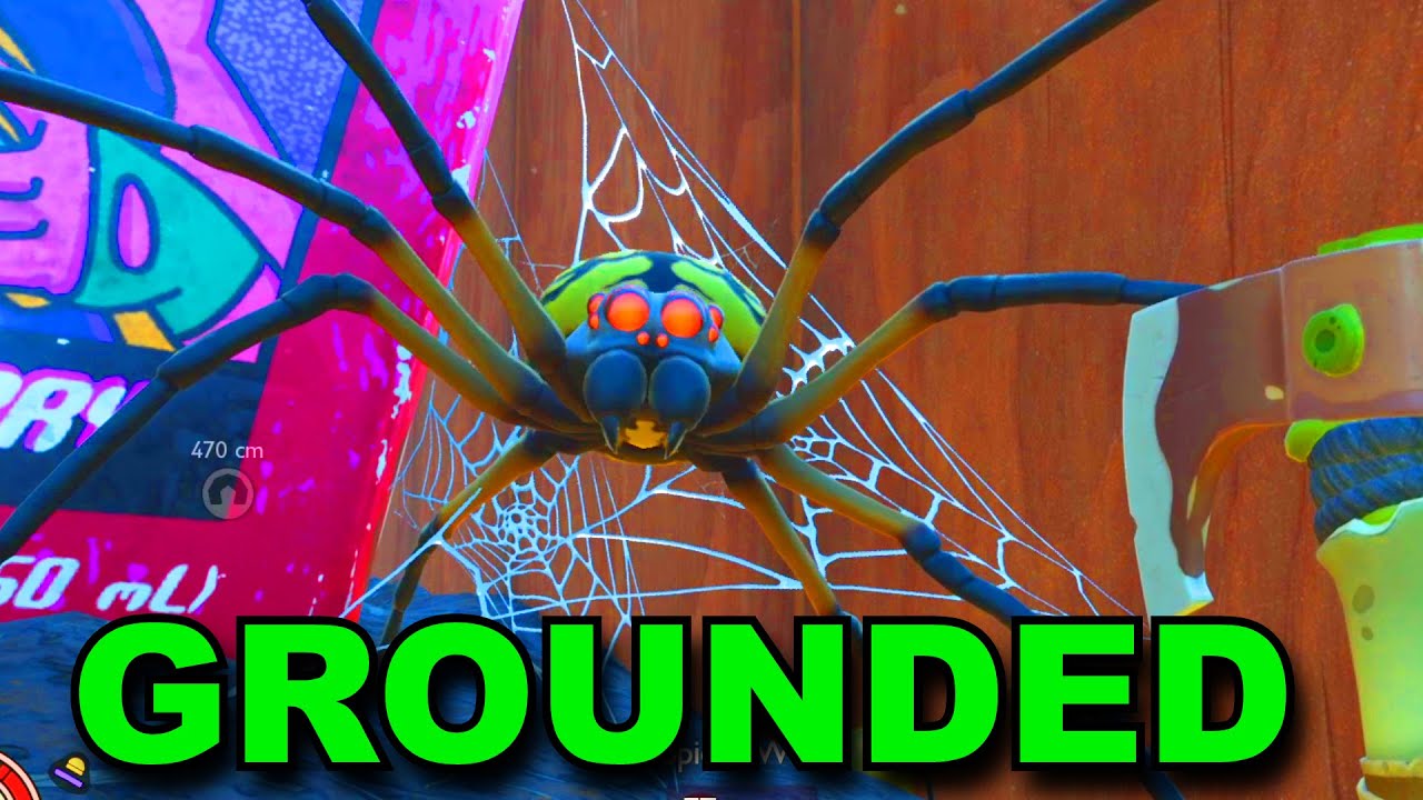 Grounded | ORB Weaver Spider Slayed - YouTube