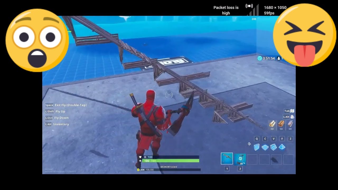 როგორ გავაკეთოთ Triple Ramp Fortnite-ში - YouTube