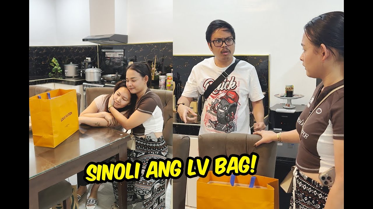 Si mommy naman ang nag tampo sinoli ang bag #VinFPV - YouTube