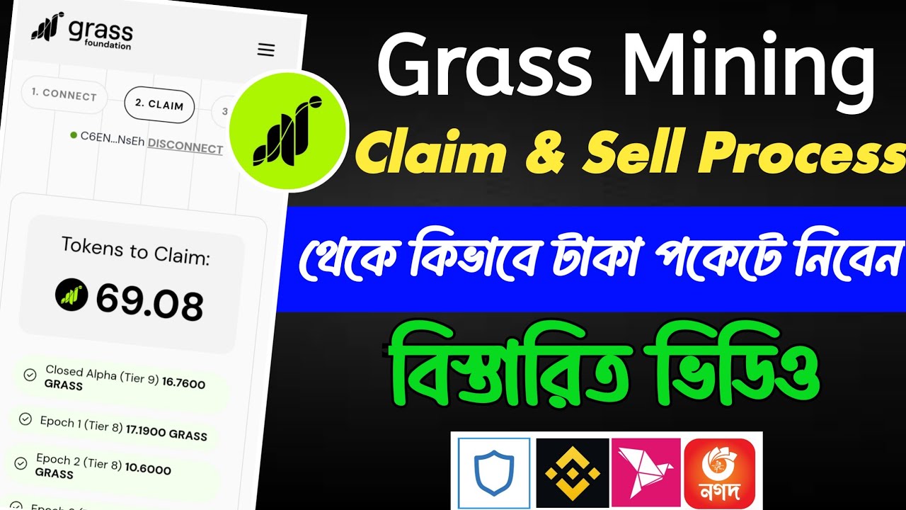 Grass Token Claim & Sell Process | Grass Airdrop Full Claim & Selling ...