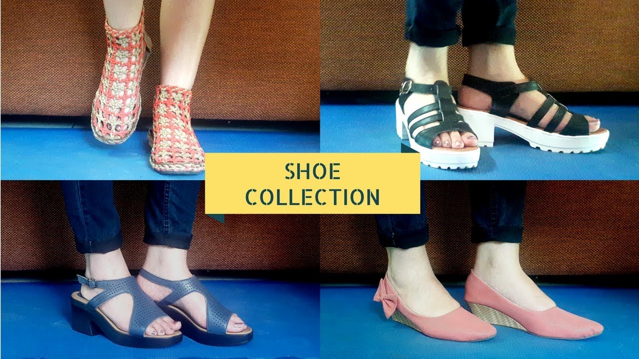 My Footwear Collection | Shoe Lookbook 2018 - YouTube