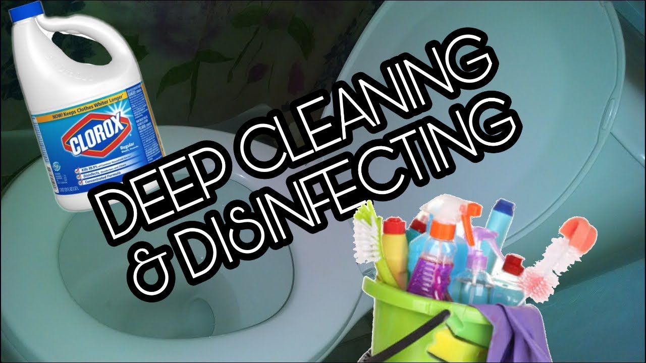 How To Deep Clean a Toilet | EXTREME DEEP CLEANING & DISINFECTING ...