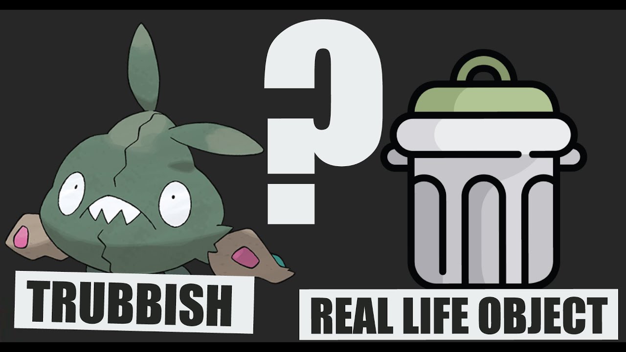 Pokémon Theories Episode 8 - Pokémon Based On Real Life Objects Or ...