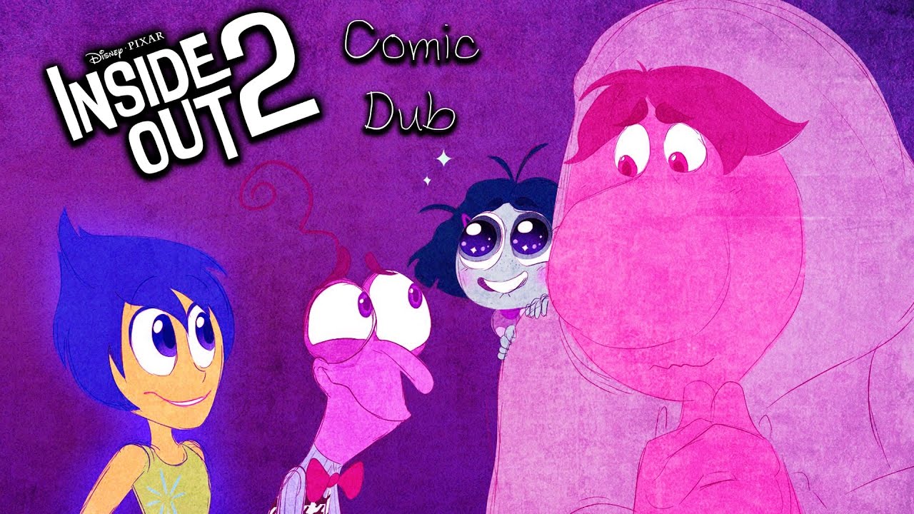 Fear's Hair | Inside Out 2 (Comic Dub) - YouTube