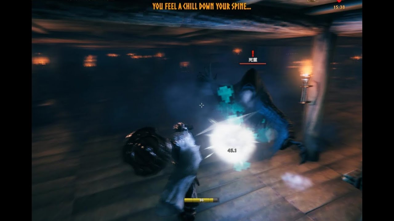 【Valheim】 死霊（Wraith）の襲撃 - YouTube