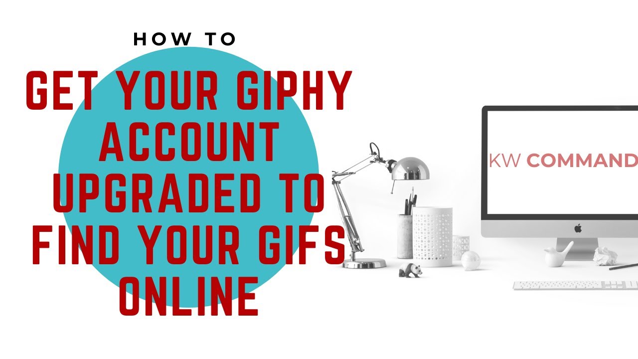 How To Get Your GIFs on Social Media | Upgraded GIPHY.com Account - YouTube