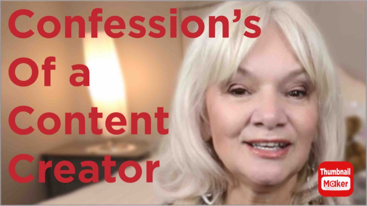 Confessions of a content creator !! tag - YouTube