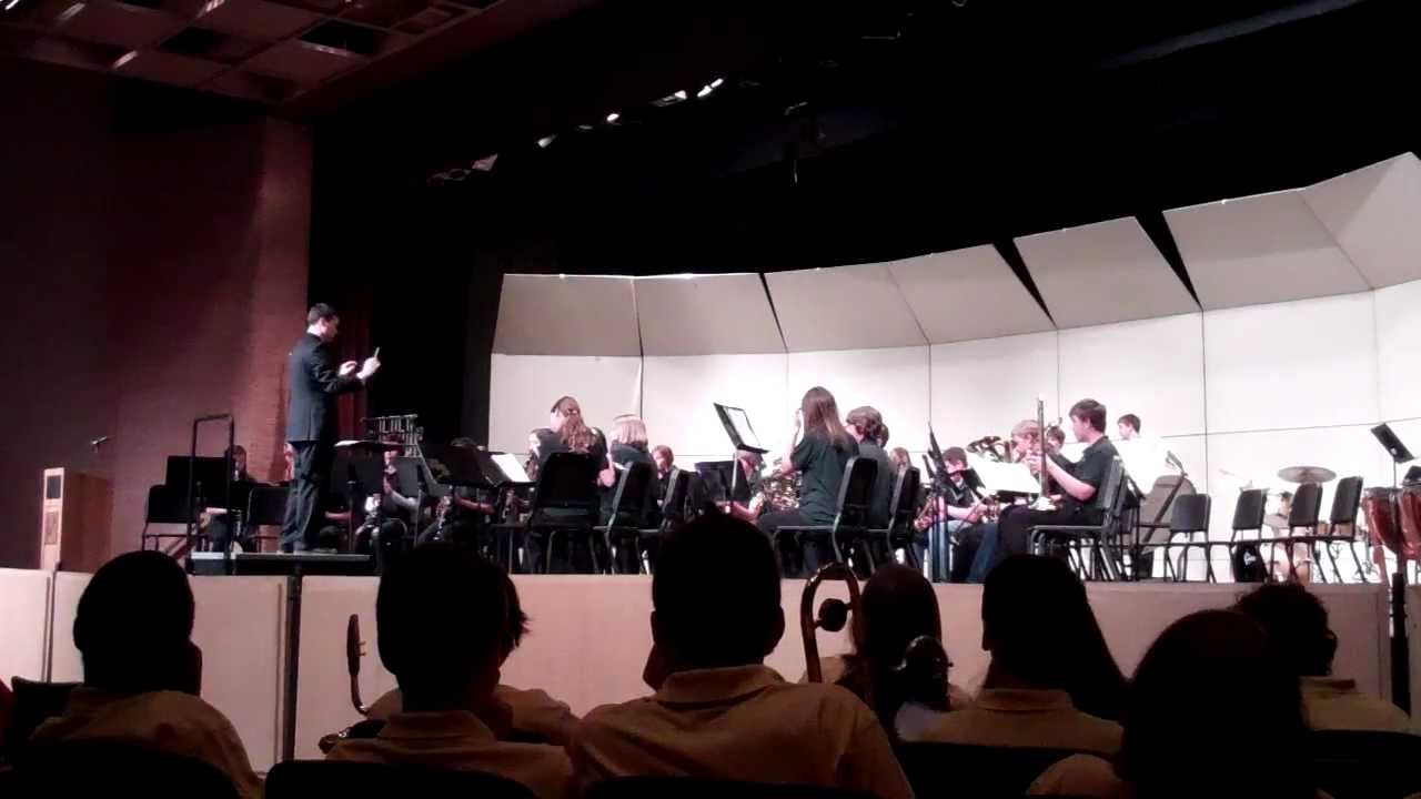 Perry Tipler Middle School 7th & 8th Grade Band - Chaconne - YouTube