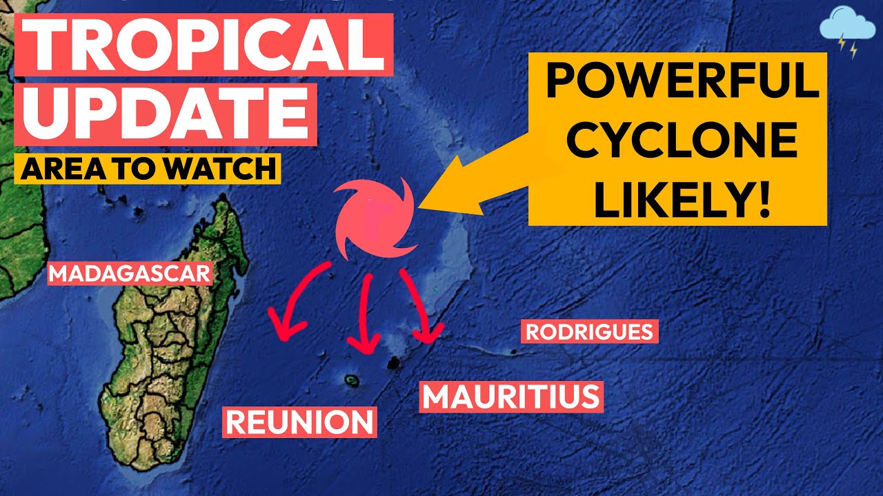 Large & Powerful Cyclone Likely Near Mauritius, Reunion & Rodrigues ...