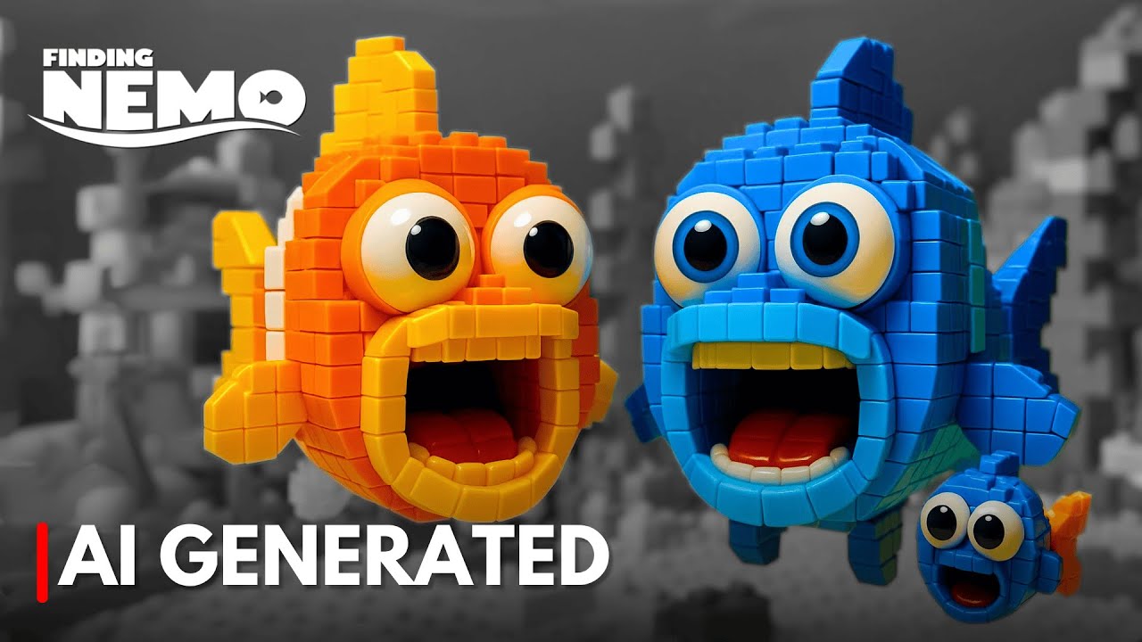 FINDING NEMO Wild Scene But it’s Reimagined by AI! - YouTube