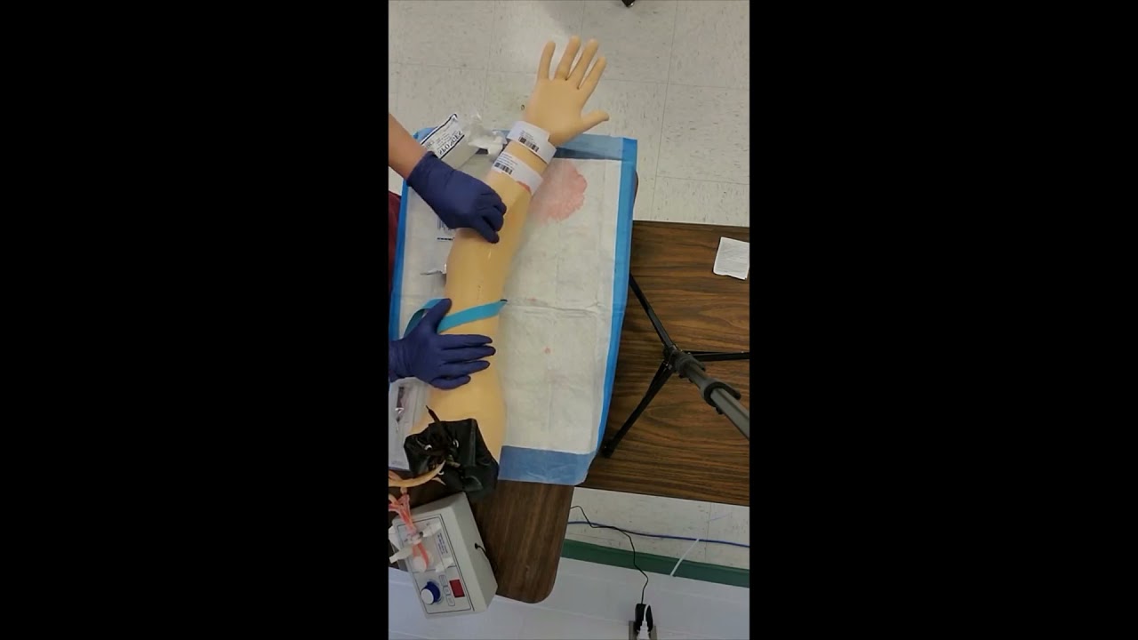 Peripheral Blood Draw - YouTube