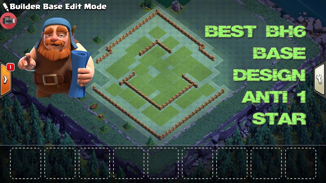 Builder Hall 6 Base Design | Clash Of Clans - YouTube