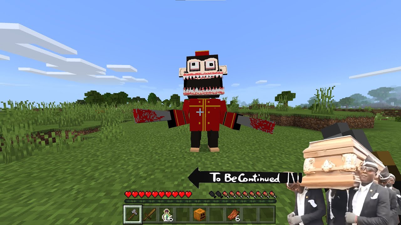 MONKEY.EXE CHASING ME in MINECRAFT - Coffin Meme - YouTube