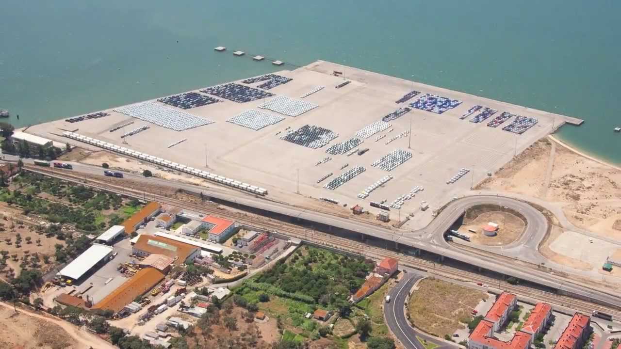 Porto de Setúbal - Vista aérea em 2006 - YouTube