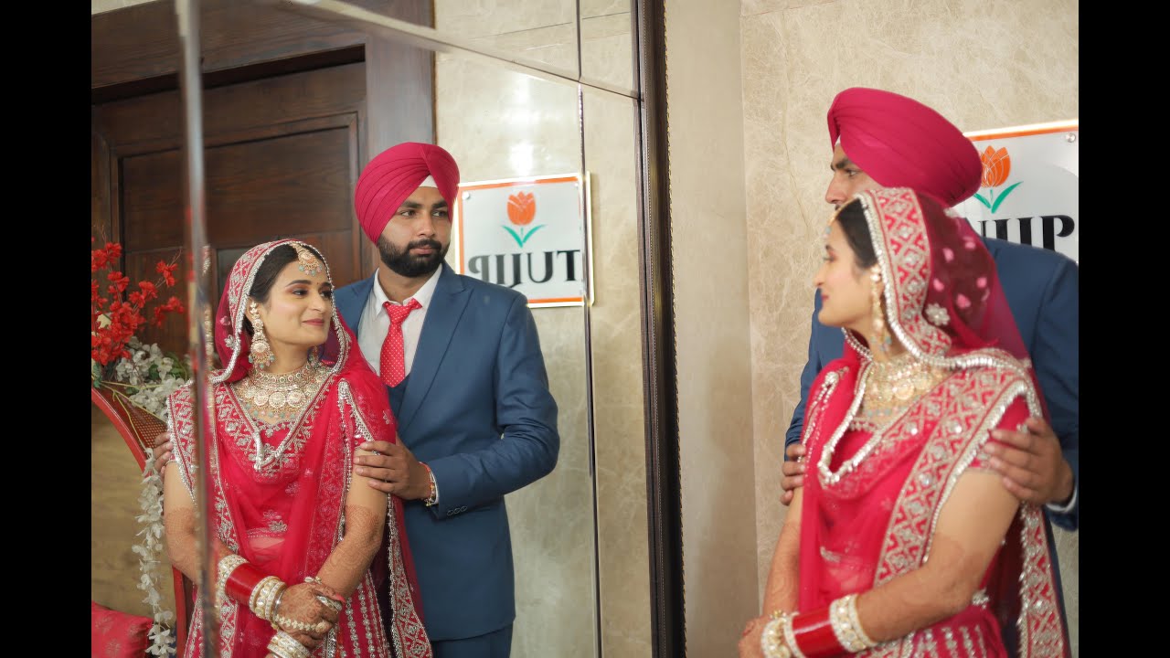 BEST PUNJABI WEDDING SONG . JASHANPREET SINGH WEDS BABANDEEP KAUR ...