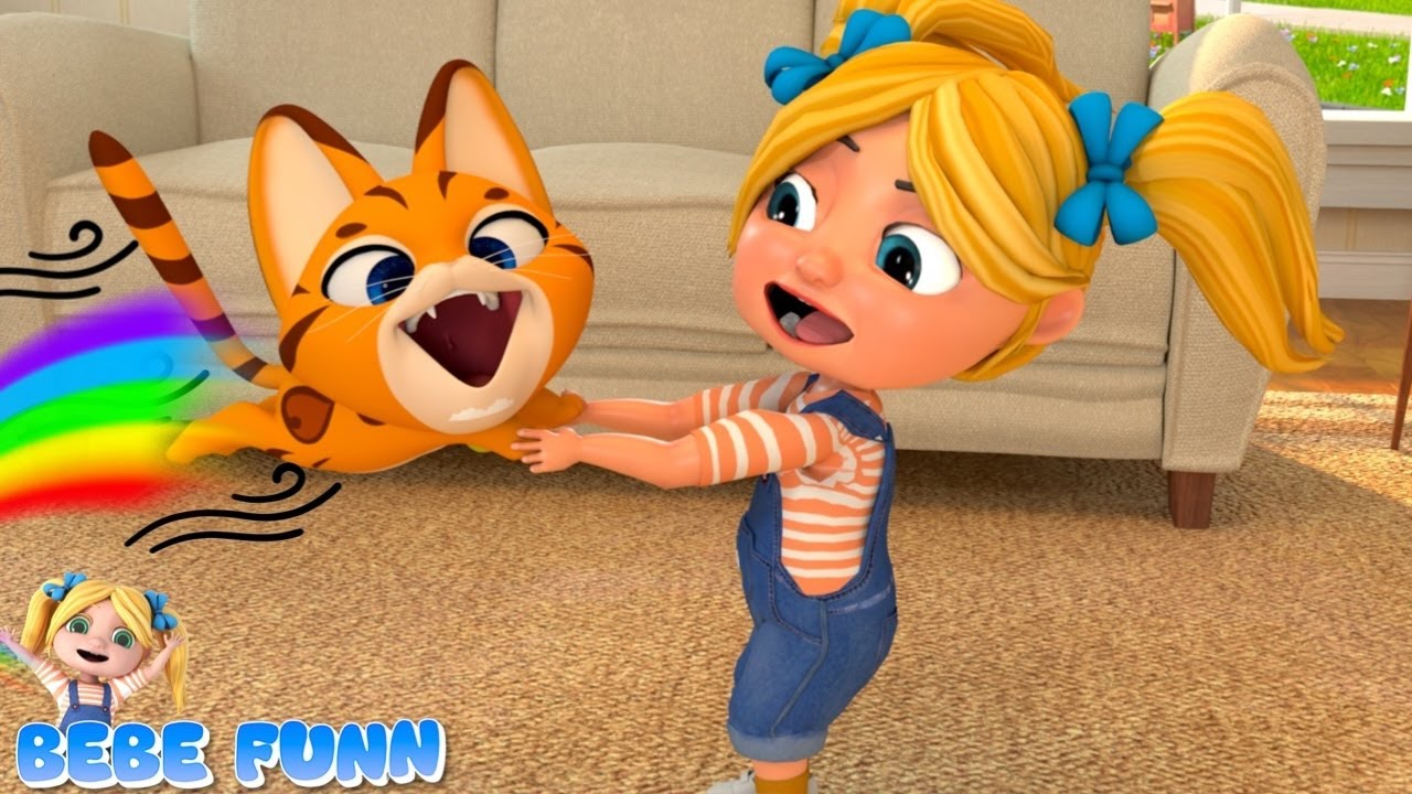 The Kitty Cat Song | Kids Songs and Nursery Rhymes For Kids | BebeFunn ...
