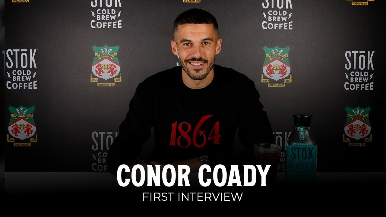 INTERVIEW | Conor Coady signs for Wrexham AFC - YouTube
