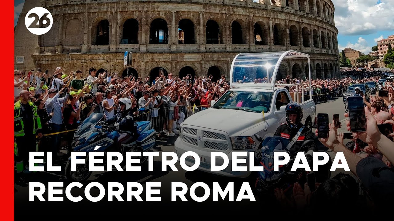 🚨 ROMA - VATICANO | El papa RUMBO a su DESCANSO ETERNO - YouTube