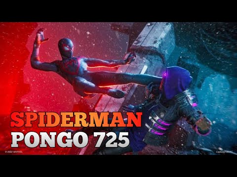 Pongo 725 (i7-12650 & RTX2050) - Marvel's Spider-Man: Miles Morales ...