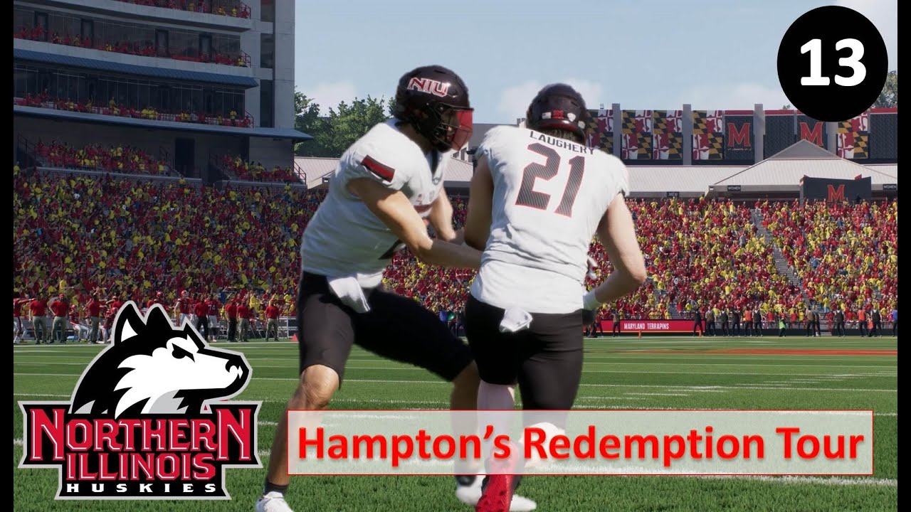 Hampton's Redemption Tour l College Football 25 NIU Huskies Dynasty l ...