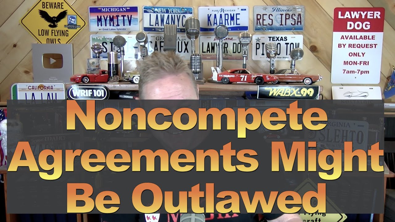Noncompete Agreements Might Be Outlawed - YouTube