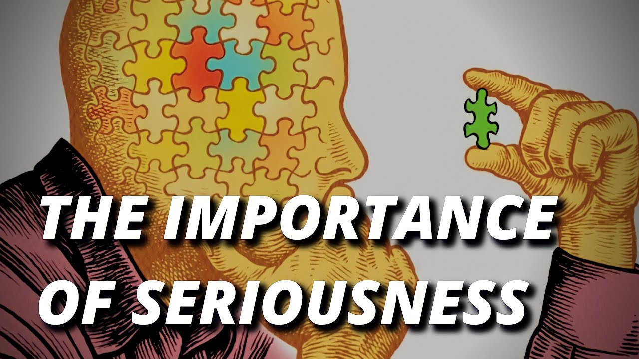 THE IMPORTANCE OF SERIOUSNESS / Dr. Hassaan Tohid - YouTube