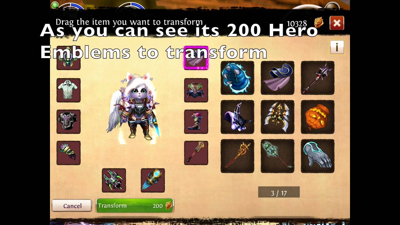 Order & Chaos: Transformation Shop Guide - YouTube