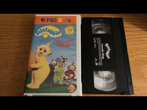 Teletubbies: Favourite Things 1999 VHS